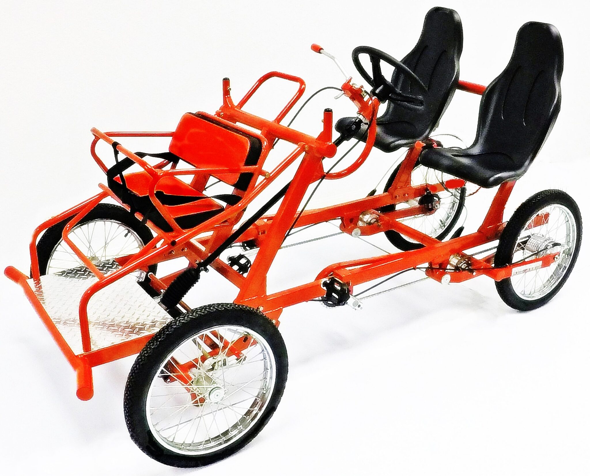Kool Kart - With Seats For 2 Adults And 2 Kids