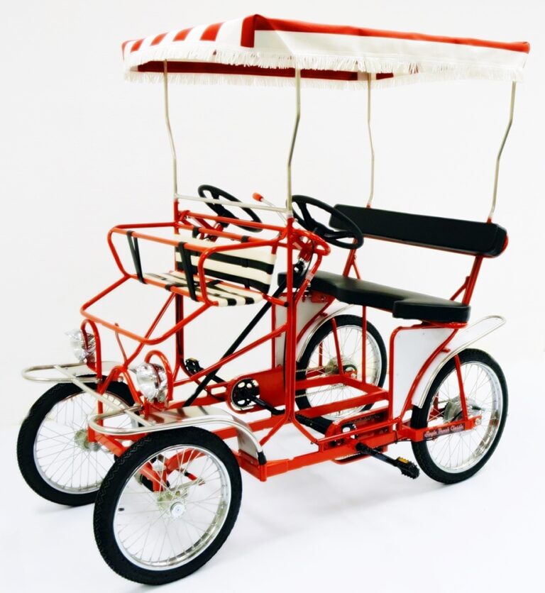 Single Bench Classic Quadricycle - The Surrey Company